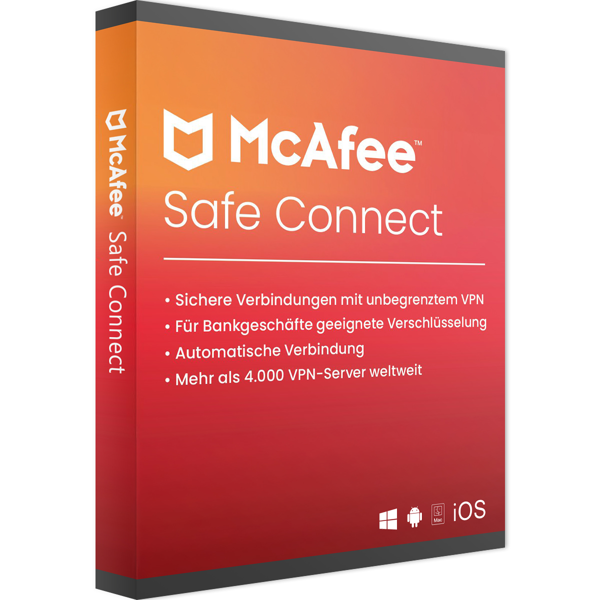 McAfee VPN Safe Connect 2026 | Jetzt erhältlich bei Best-Software
